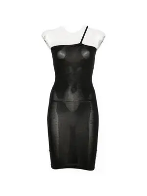 BASERANGE Nida One-shoulder Sleeveless Mini Dress