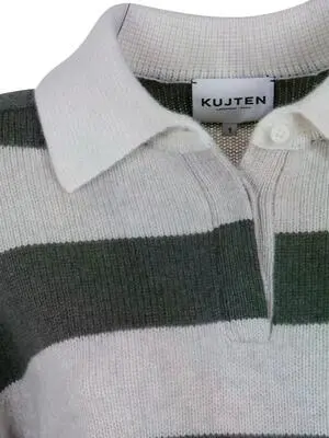 KUJTEN Royde Striped Cashmere Sweater