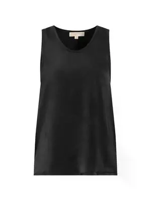 Michael Kors Satin Racerback Tank Top