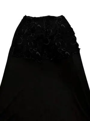 MAISON MARGIELA Lace Overlay Paisley Midi Skirt