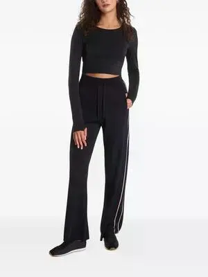 Guess Logo-embroidered Side-stripe Track Pants