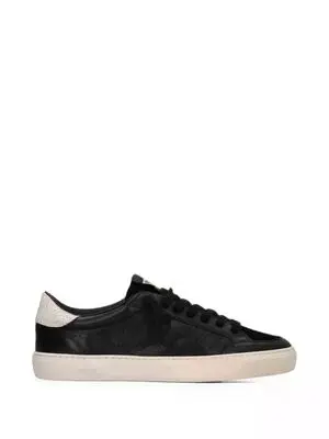 ENTERPRISE JAPAN Jupiter Rocket Logo-perforated Cracked-effect Sneakers