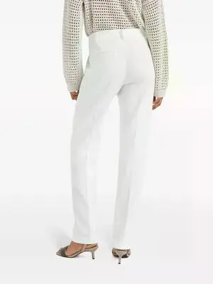 Brunello Cucinelli Cotton Tailored Straight Trousers