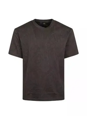 Etro Paisley-print Logo-embroidered T-shirt