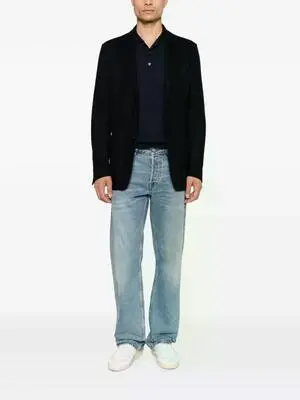 Canali Notched-lapel Patch-pocket Blazer