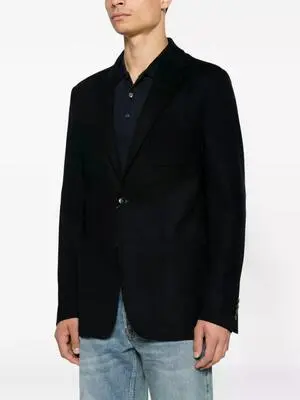 Canali Notched-lapel Patch-pocket Blazer