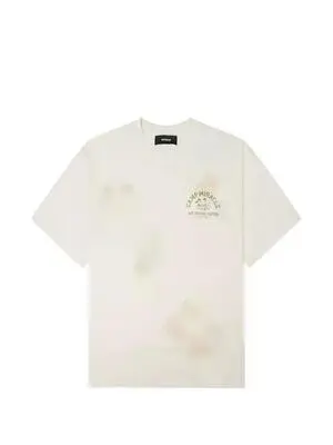 NAHMIAS Camp Miracle Graphic-print Boxy-fit T-shirt - Neutrals