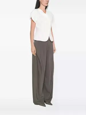 Jacquemus Ovalo Short-sleeve Blouse