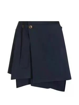 VIVIENNE WESTWOOD Asymmetric Layered Mini Skirt