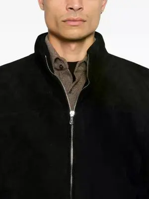 MANDELLI Suede Bomber Jacket