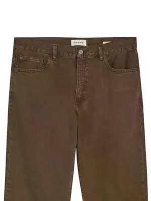 FRAME Relaxed Straight-leg Jeans