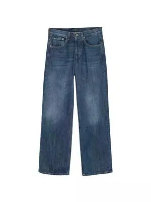 DONDUP Jacklyn Faded-wash Wide-leg Jeans - Blue