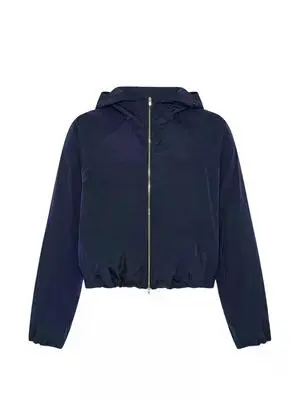 Another Tomorrow Hooded Zip-up Jacket