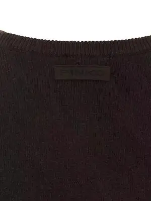 Pinko Lace-trim Layered-effect T-shirt