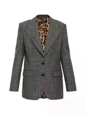 Dolce & Gabbana Single-breasted Wool Blazer