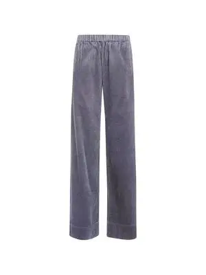 JCSOPHIE Corduroy Wide-leg Trousers - Grey