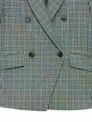Eleventy Houndstooth Double-breasted Jacket