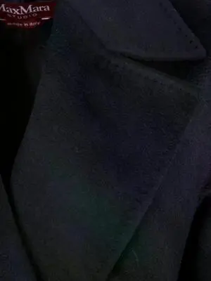 Max Mara Double-breasted Belted Coat