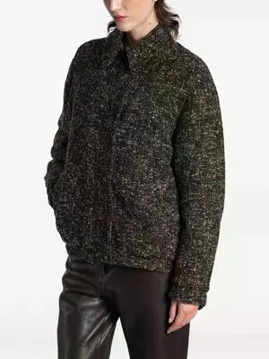 Magda Butrym Bouclé Button-up Jacket