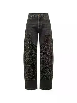 DARKPARK Audery Fringe-embellished Jeans