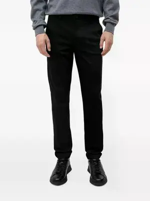 BOSS Straight-leg Chino Trousers - Black