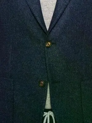 Eleventy Single-breasted Notch-lapel Blazer