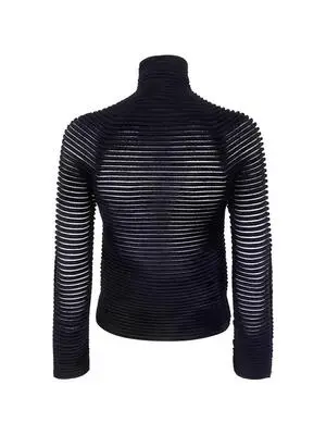 Giorgio Armani Ribbed-knit Zip-up Cardigan