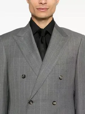 Canali Double-breasted Pinstripe Suit