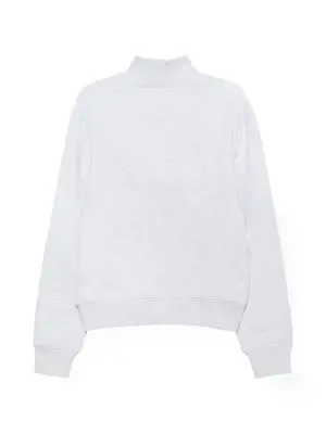 ENTIRE STUDIOS Button-up High-neck Sweatshirt