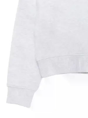 ENTIRE STUDIOS Button-up High-neck Sweatshirt