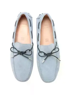 FORSA Frederick Suede Loafers - Blue