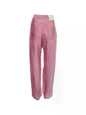 MAISON MARGIELA Crinkled Satin Trousers