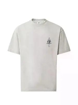 C.p. Company Embroidered T-shirts For Men