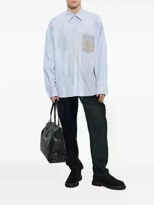 Dolce & Gabbana Striped Poplin Shirt