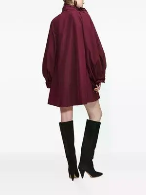 Essentiel Antwerp A-line Mini Dress With Pussy-bow Neckline