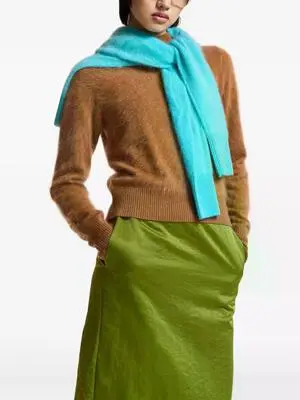 Essentiel Antwerp Karacas Ribbed-trim Sweater