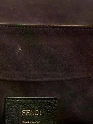 Fendi Medium Kan I Scalloped Shoulder Bag