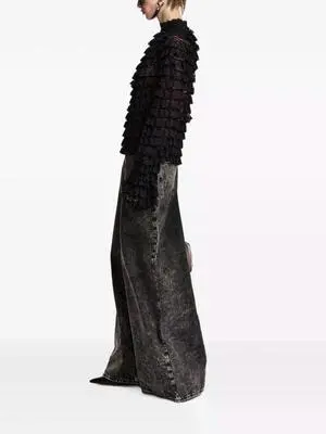 Essentiel Antwerp Acid-wash Wide-leg Jeans