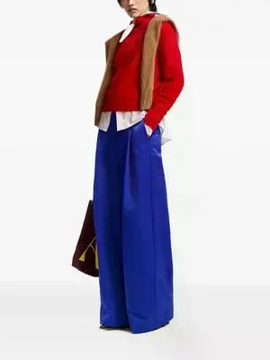 Essentiel Antwerp Karacas Ribbed-trim Sweater