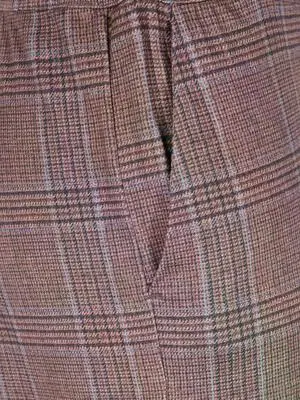 WHYCI Check-pattern Trousers