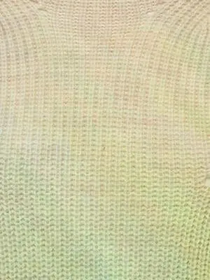 ISABEL MARANT VINTAGE Pointelle Puff-sleeve Sweater
