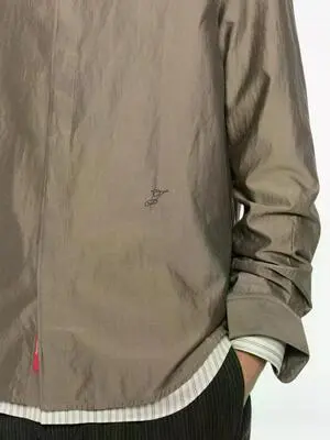 Jacquemus Logo-embroidered Concealed-fastening Shirt