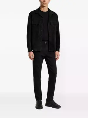 Zegna Suede Elbow-patch Jacket