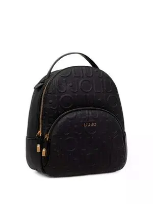 Liu Jo Logo-embossed Backpack - Black