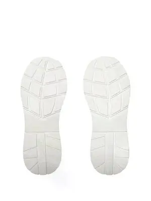 Burberry Checked Leather Sneakers