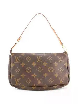 LOUIS VUITTON Pochette Accessoires Monogram Canvas Clutch Bag