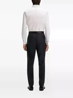 BOSS Slim-fit Tuxedo Trousers With Silk-blend Trims