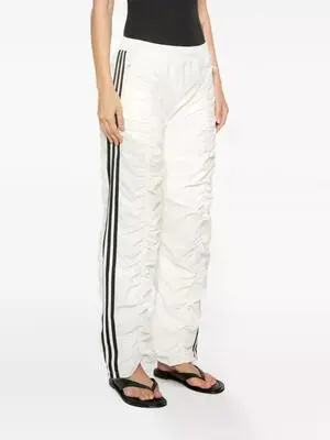 Adidas Ruched Side Stripe Track Pants