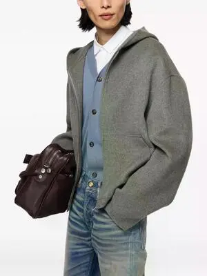 Acne Studios Cashmere Jacket With Hood