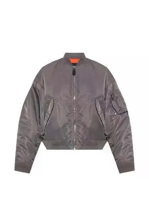 Dsquared2 Logo-patch Bomber Jacket - Grey